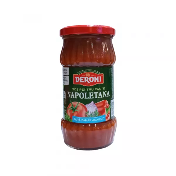 Sosuri Paste DERONI SOS PASTE NAPOLETANA 310G 6BUC/BAX 38007...