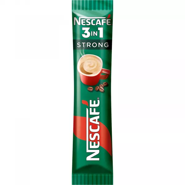 Cafea instant / solubila NESCAFE 3IN1 14G STRONG 24BUC/CUT 7...