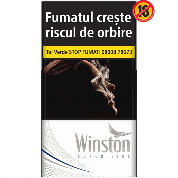 Tigarete WINSTON SUPER LINE SILVER 42138112 WINSTON nonstop-...