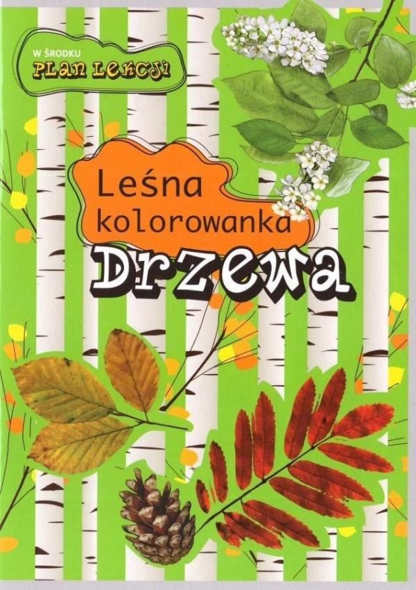 Leśna kolorowanka. Drzewa 9624768 Multico Melarox