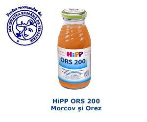 HIPP ORS SOL REHIDRATARE CU MORCOV SI MUCILAGIU DE OREZ +6L ...