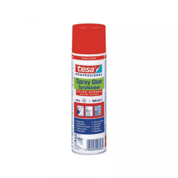Accesorii Adeziv spray, Extra Strong, Tesa 60022, 500 ml 135...