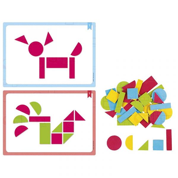 Forme geometrice Geocolor 100175 Nathan Omfal Educational