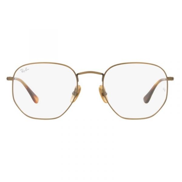Ochelari de vedere unisex Ray-Ban RX8148V 1222 51 HEXAGONAL ...
