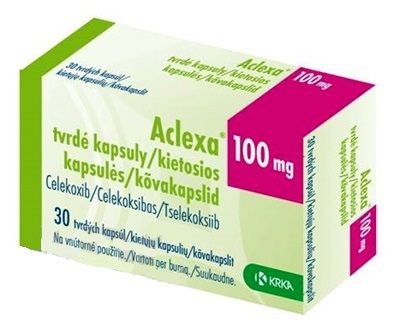 ACLEXA 100 mg x 30 CAPS. 100mg KRKA, D D , NOVO MES - Pret 22,34 Lei