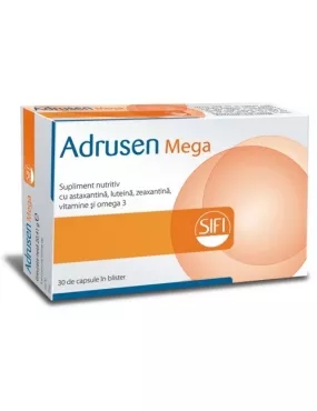 Adrusen Mega 30 capsule - la pret mic | Pfarma.ro
