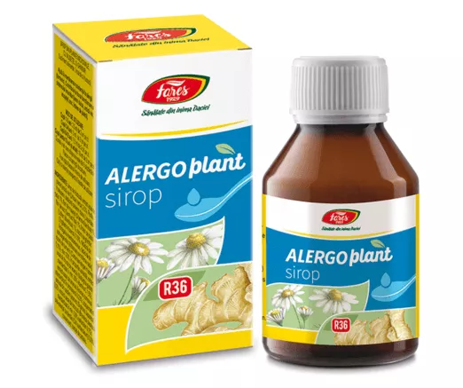 Fares Alergoplant sirop R36 100 ml - la pret mic | Pfarma.ro