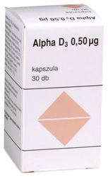ALPHA D3 0,50 mcg x 30 CAPS. MOI 0,50mcg TEVA PHARMACEUTICALS - Vezi ...