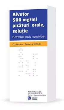 ALVOTOR 500 mg/ml x 1 PIC. ORALE, SOL. 500mg/ml TORRENT PHARMA S R L ...