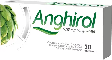 Anghirol 30 comprimate - la pret mic | Pfarma.ro