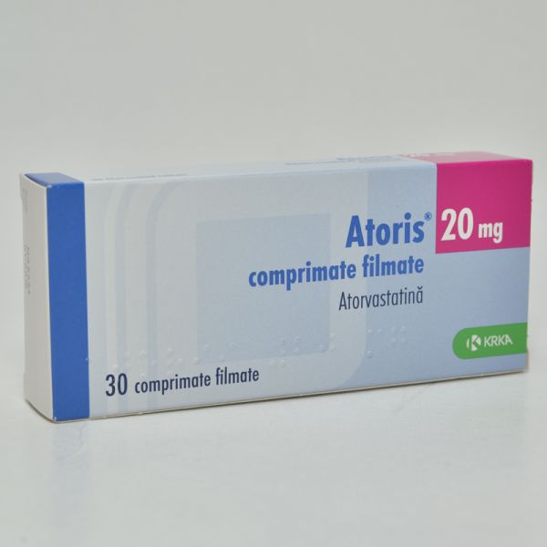 ATORIS 20 mg x 30 COMPR. FILM. 20mg KRKA D.D. NOVO MESTO - Vezi ...