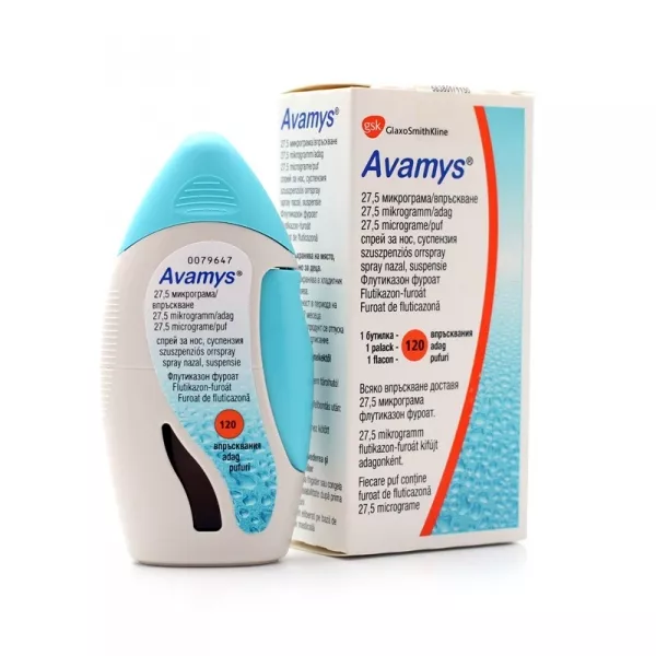 AVAMYS 27,5 mcg/puf x 1 SPRAY NAZ.,SUSP. 27,5 mcg GLAXO GROUP LTD ...