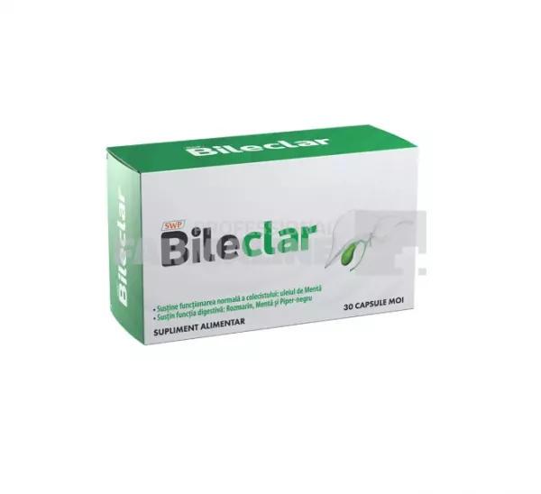 Bileclar 30 capsule moi - la pret mic | Pfarma.ro