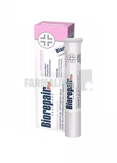 Biorepair Plus Parodontgel Gel calmant intensiv 20 ml - la pret mic ...