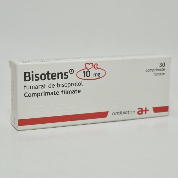 BISOTENS 10 mg x 30 COMPR. FILM. 10mg ANTIBIOTICE S.A. - Vezi ...