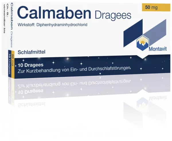 CALMABEN 50 mg X 10 DRAJ. 50mg PHARMAZEUTISCHE FABR - Vezi prospectul ...