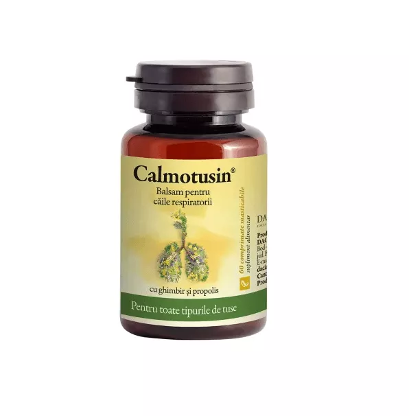 Calmotusin 60 comprimate - la pret mic | Pfarma.ro