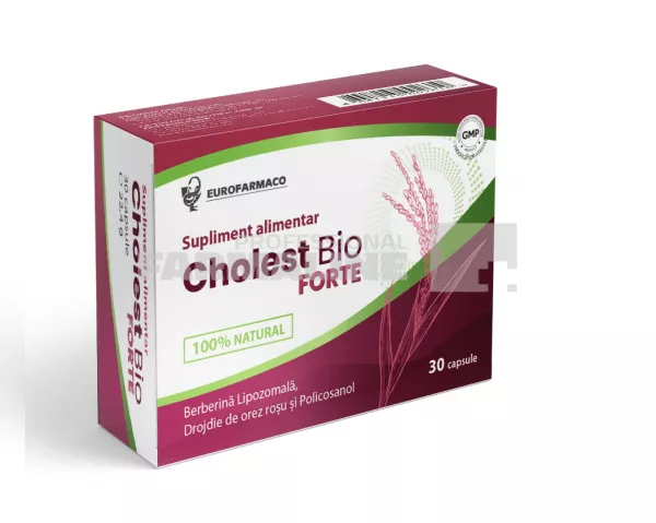 Cholest Bio Forte 30 capsule - la pret mic | Pfarma.ro