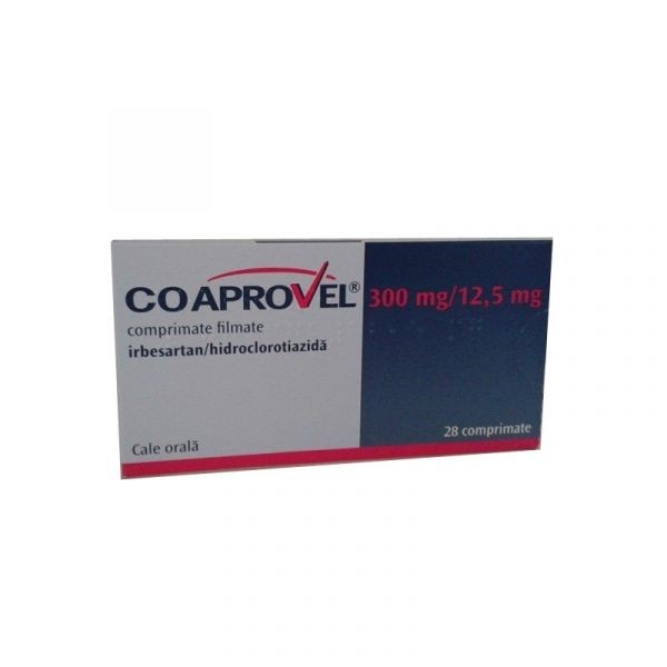 COAPROVEL 300mg/12,5mg x 28 COMPR. FILM. 300mg/12,5mg SANOFI CLIR SNC ...