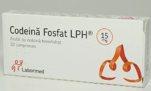 CODEINA FOSFAT LPH 15 mg x 20 COMPR. 15mg LABORMED PHARMA SA - Vezi ...