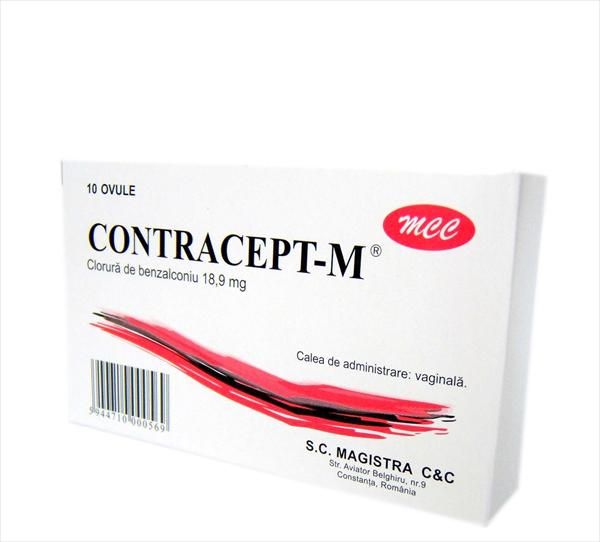 Contracept M 18,9 mg 10 ovule - la pret mic | Pfarma.ro