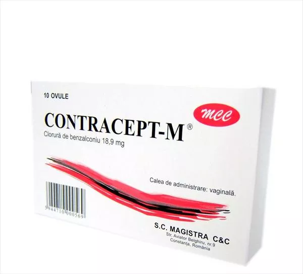 Contracept M 18,9 mg 10 ovule - la pret mic | Pfarma.ro
