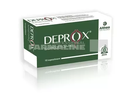 Deprox 10 supozitoare - la pret mic | Pfarma.ro