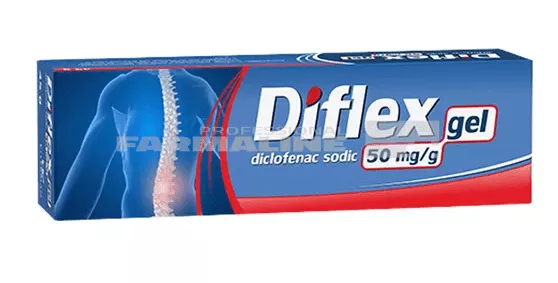 Diflex gel 50mg/g 50 g - la pret mic | Pfarma.ro