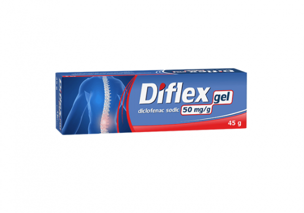 Diflex Gel 50mg/g 45 g - la pret mic | Pfarma.ro