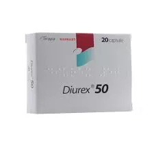 DIUREX 50 x 20 CAPS. 50mg/20mg TERAPIA SA - Vezi prospectul | Pfarma.ro