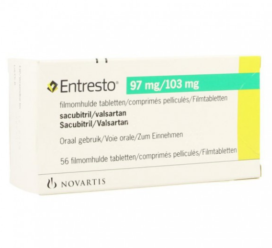 ENTRESTO 97 mg/103 mg X 56 - Pret 646,58 Lei