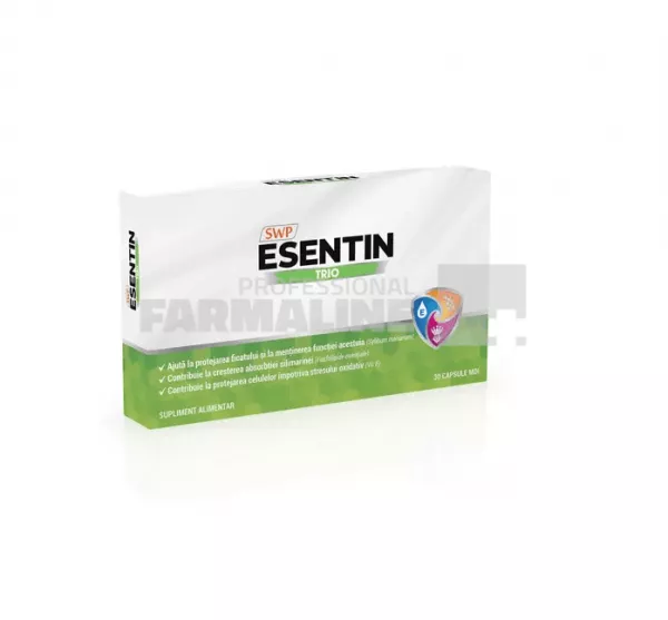Esentin Trio 30 capsule - la pret mic | Pfarma.ro