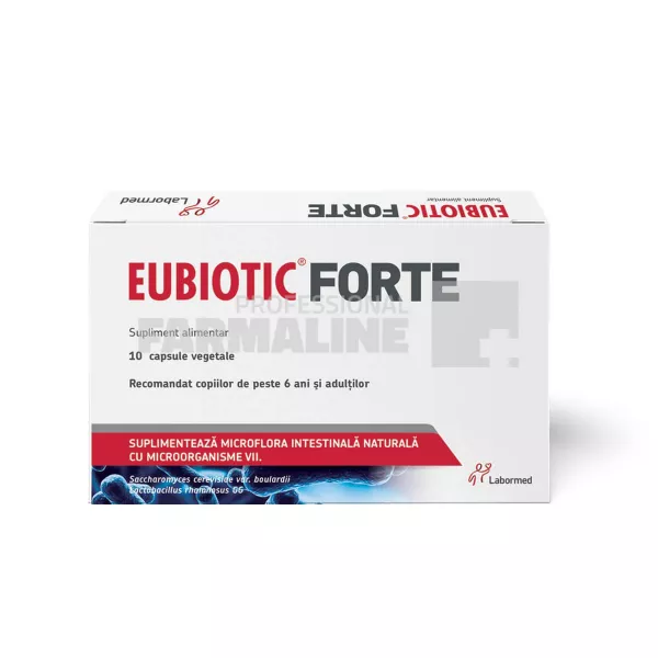 Eubiotic Forte, Labormed, Supliment alimentar pe bază de tulpini ...