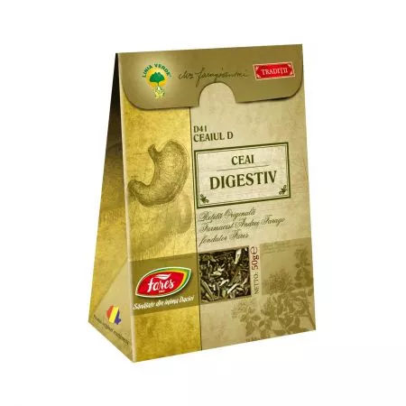 Fares Ceai traditii originale ceai digestiv 50 g - la pret mic | Pfarma.ro