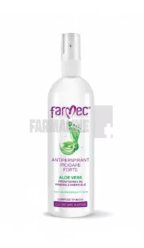 Farmec Antiperspirant spray pentru picioare forte cu aloe vera 200 ml ...