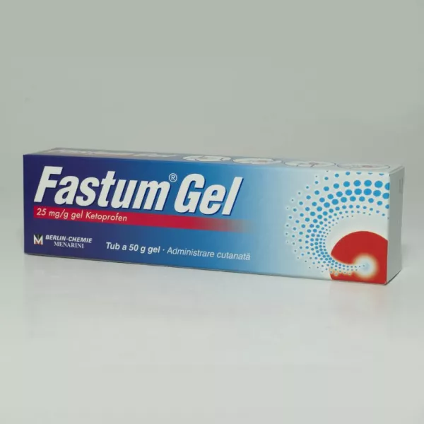 FASTUM GEL x 1 - 50G GEL 25 mg/g A. MENARINI INDUSTRI - BERLIN CHEMIE ...