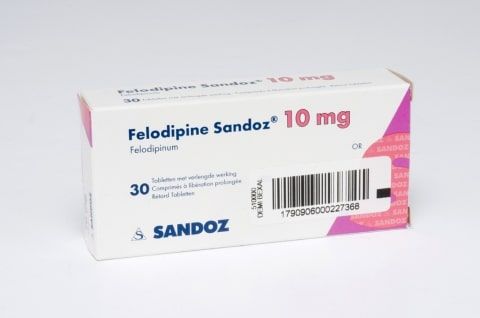 FELODIPIN SANDOZ 10 mg x 30 - Vezi prospectul | Pfarma.ro