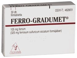 FERROGRADUMET R x 30 COMPR. ELIB. PREL. 105mg TEOFARMA SRL - Vezi ...