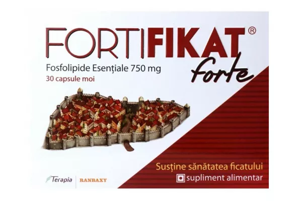 Fortifikat Forte 825 mg 30 capsule - la pret mic | Pfarma.ro