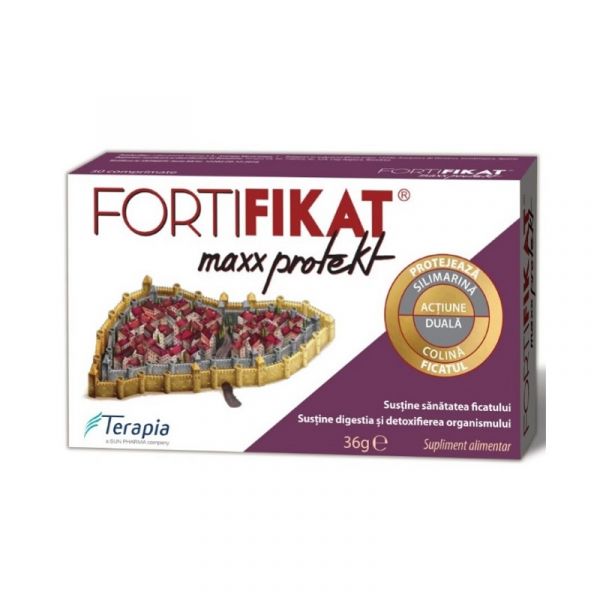 Fortifikat maxx protekt 30 comprimate - la pret mic | Pfarma.ro