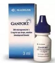 GANFORT x 1 PIC. OFT.,SOL. 300mcg/ml+5mg/ml ALLERGAN PHARMACEUTI - Vezi ...