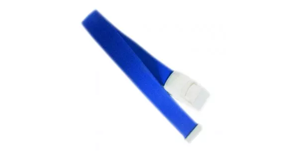 Garou cu banda elastica textila albastru 2.5 cm x 40 cm - la pret mic ...