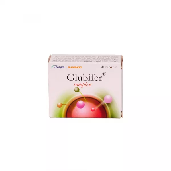 Glubifer Complex 30 capsule - la pret mic | Pfarma.ro