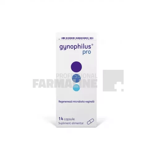 Gynophilus Pro 14 capsule - la pret mic | Pfarma.ro
