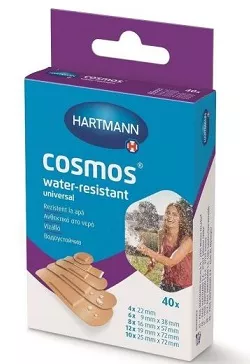 Hartmann Cosmos Water Resistant Universal plasturi 5 marimi 40 bucati ...
