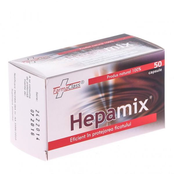 Hepamix 50 capsule - la pret mic | Pfarma.ro