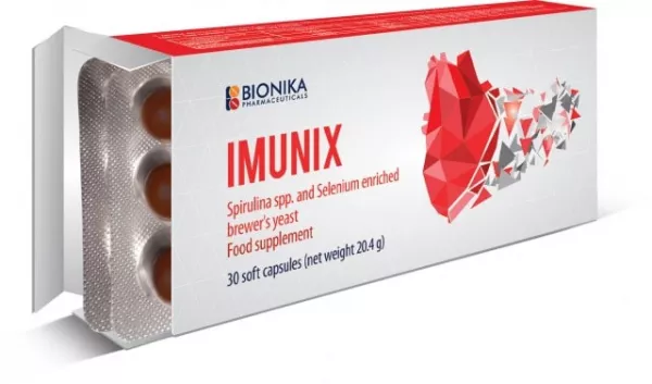 Imunix 30 capsule gelatinoase - la pret mic | Pfarma.ro