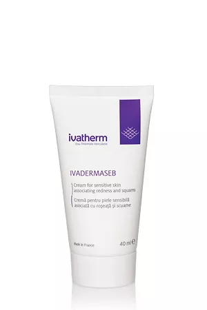 Ivadermaseb Crema piele sensibila anti-roseata si scuame 40 ml - la ...