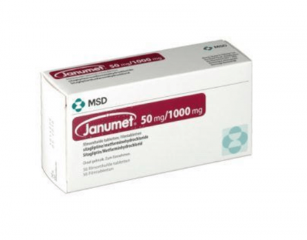 JANUMET 50 mg/1000 mg X 56 - Vezi prospectul | Pfarma.ro