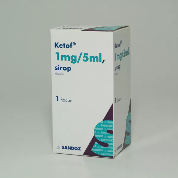 KETOF 1 mg/5 ml x 1 SIROP 1mg/5ml HEXAL AG - SANDOZ - Vezi prospectul ...
